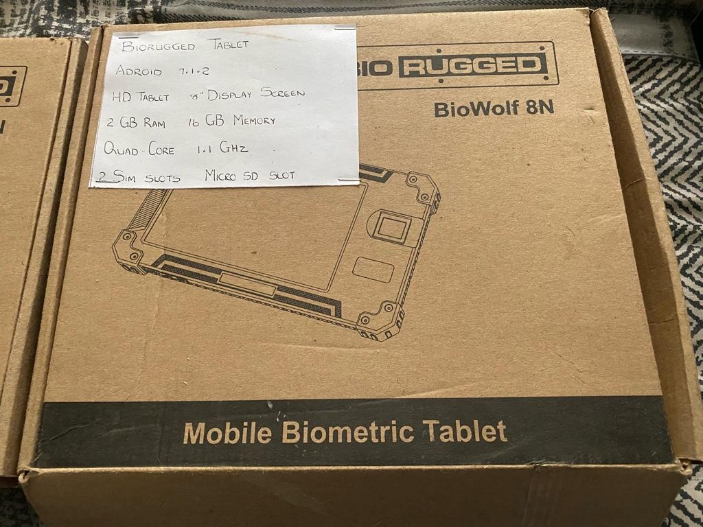 [For Sale] - Brand New BioRugged Biowolf 8N Tablet | Tablets | Carbonite
