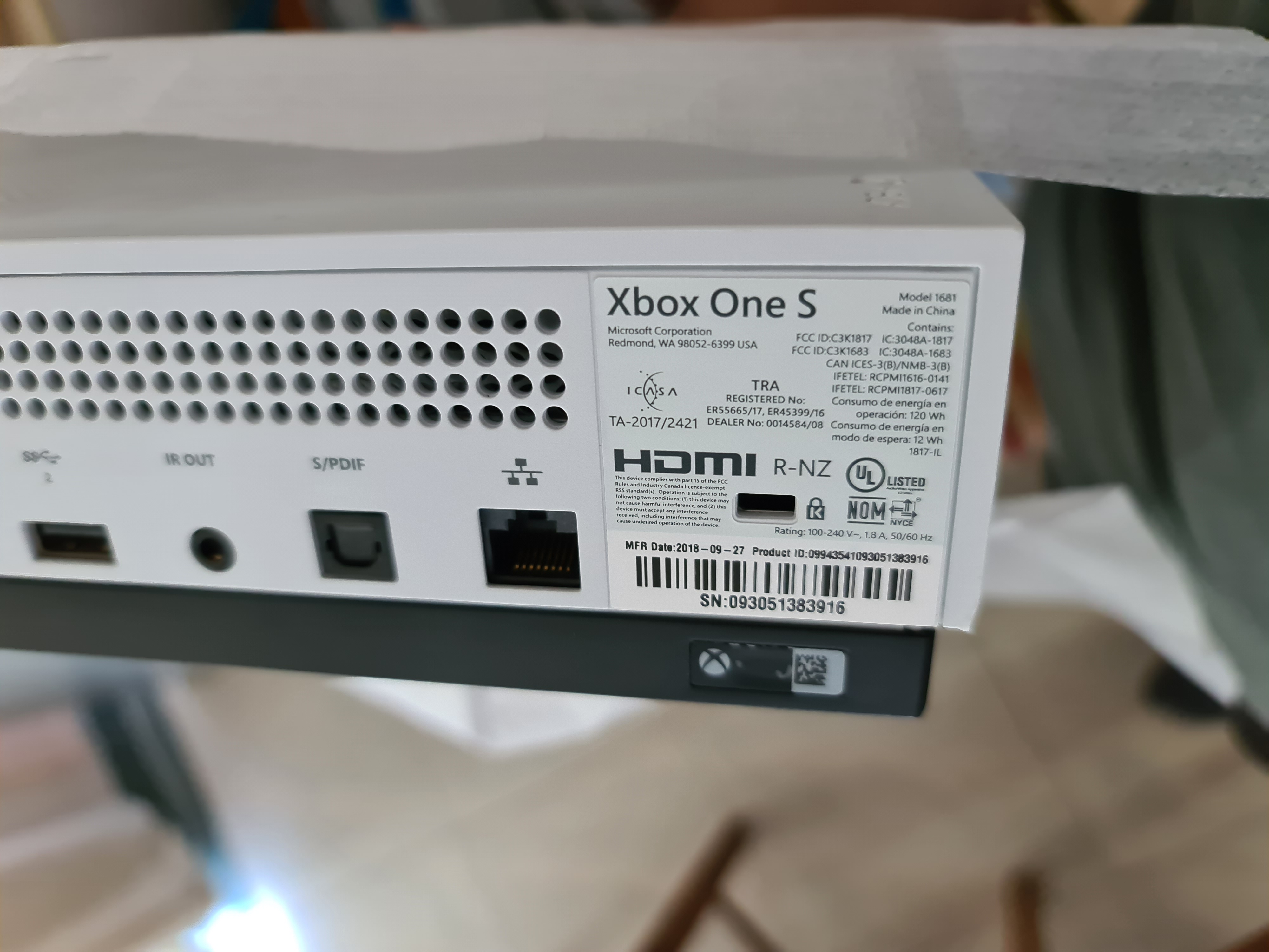 [For Sale] - Xbox One S 1TB Console Only | Xbox | Carbonite