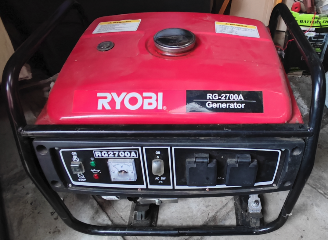 [For Sale] - Ryobi RG-2700 2.5kVA 4 Stroke Petrol Generator ...