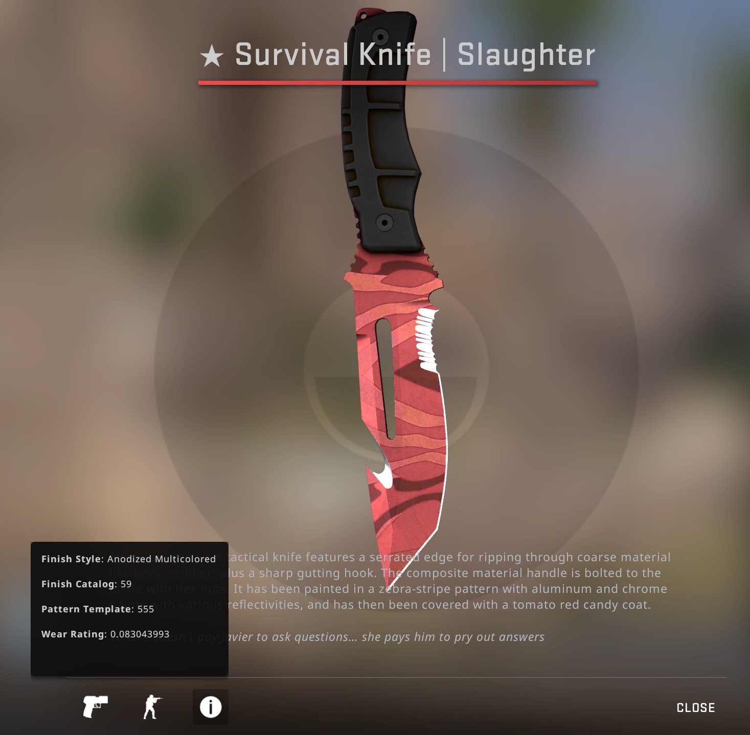 [For Sale] - Survival Knife - Slaughter | In-Game Currency & Items ...