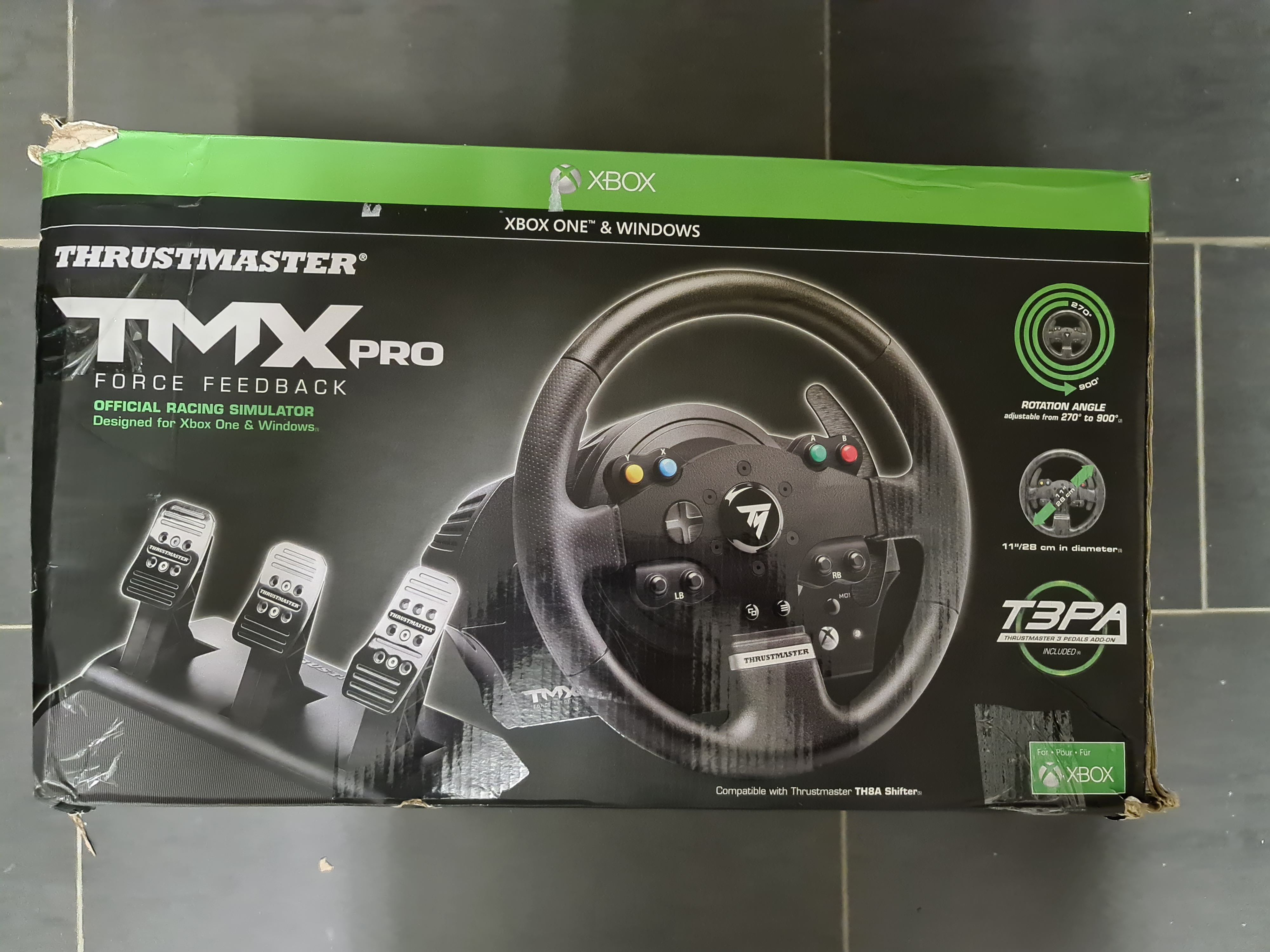 [Sale] - Thrustmaster TMX Pro Racing Steering Wheel + T3PA 3 Pedal Set ...