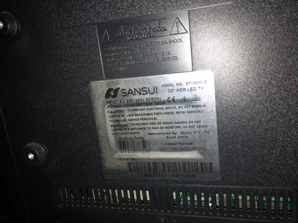 [For Sale] - Sansui 32” led smart tv | Video | Carbonite