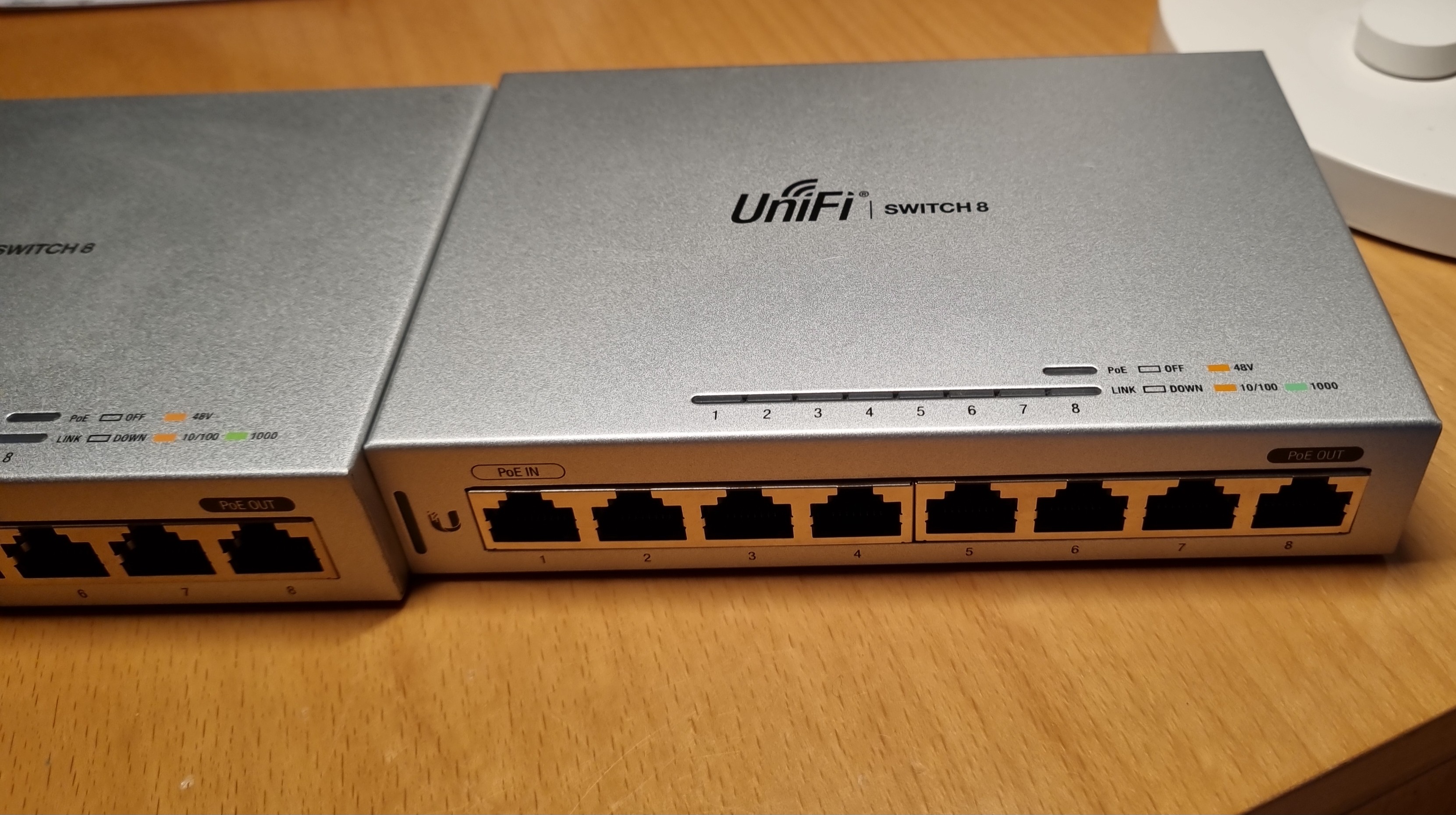 [For Sale] - 2 x Ubiquiti UniFi Switch 8 US-8 (PoE Powered Gigabit ...