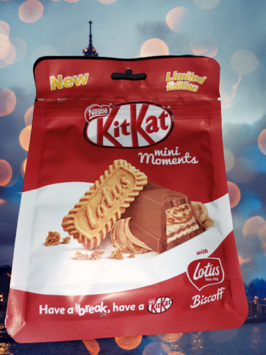 [Reseller] - Nestle Kit Kat mini Moments with crunchy lotus spread 122 ...