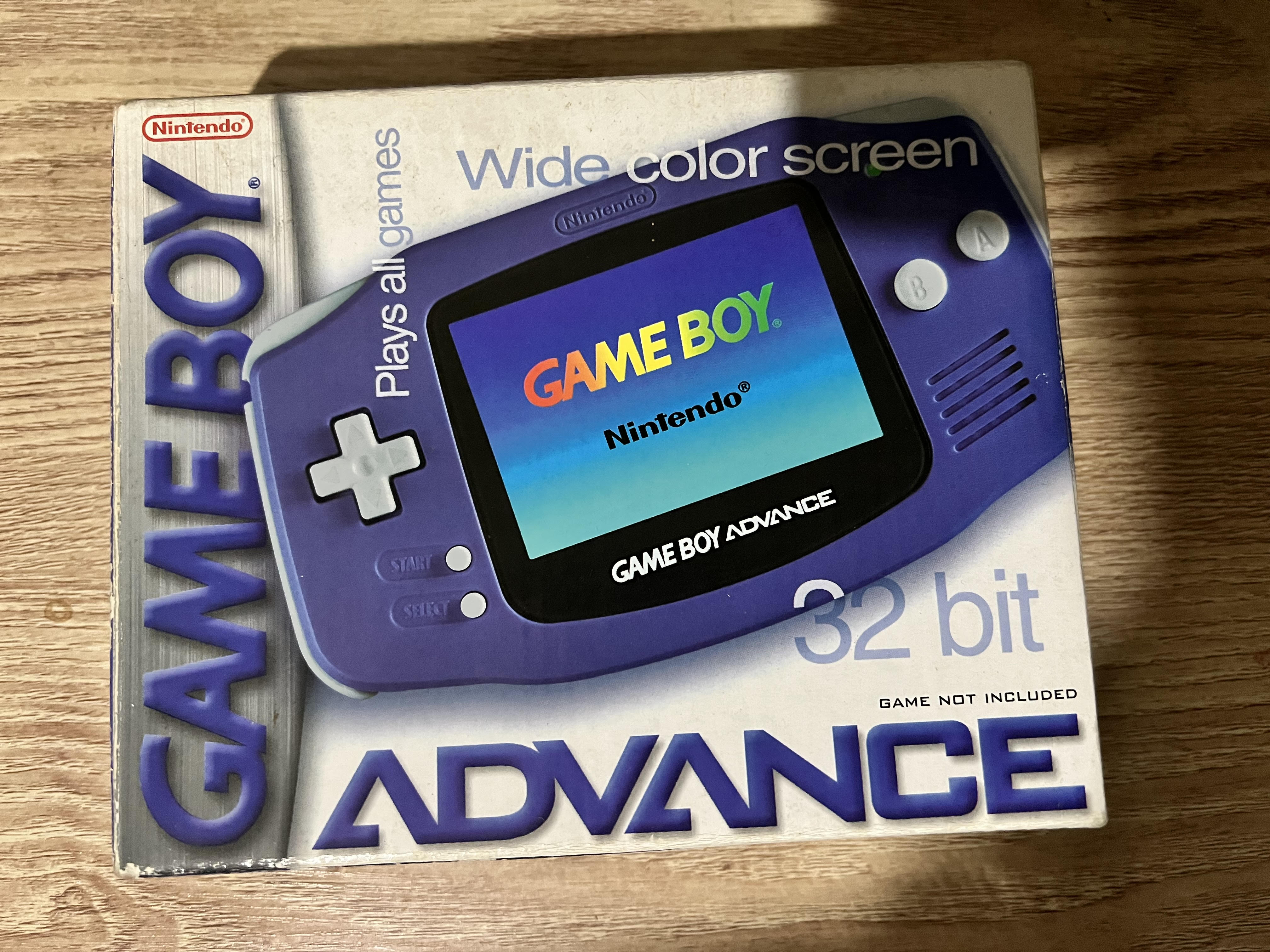 [Feeler] - Gameboy Advance with box and manuals | Nintendo | Carbonite