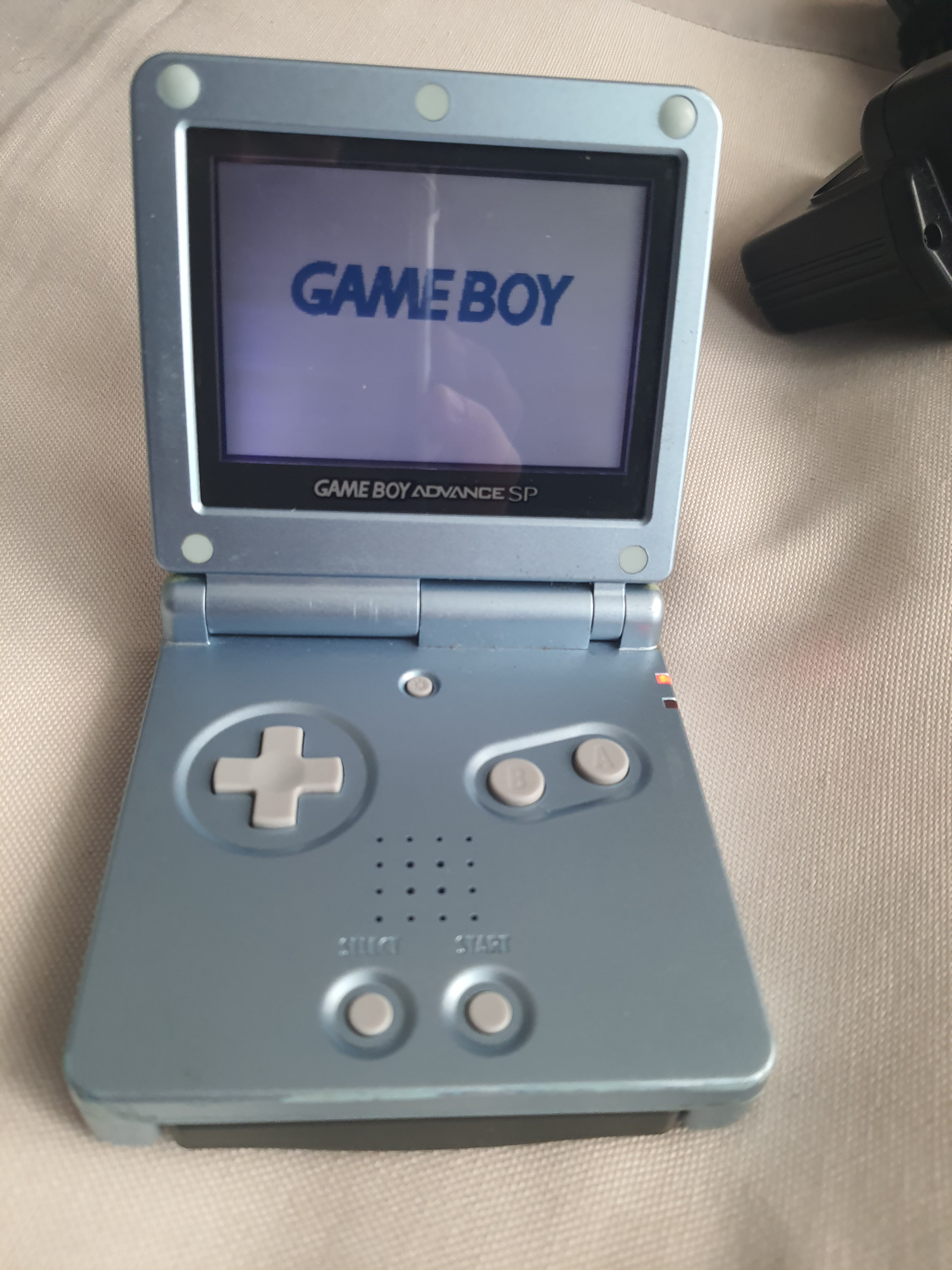 [For Sale] - Nintendo Gameboy Advance SP AGS-001 Pearl Blue with ...