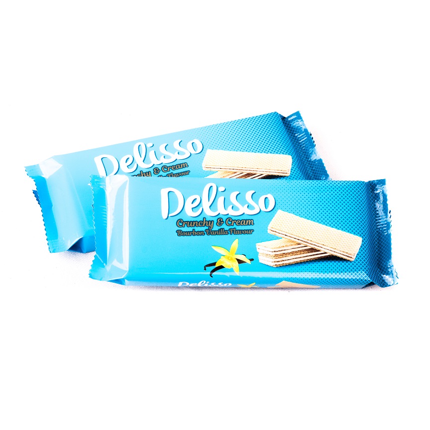 [Reseller] - Delisso Crunchy & Creamy Bourbon Vanilla Wafers ...