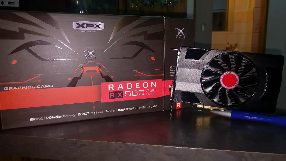 [For Sale] - XFX Radeon RX 560D Core Edition 2GB | AMD | Carbonite