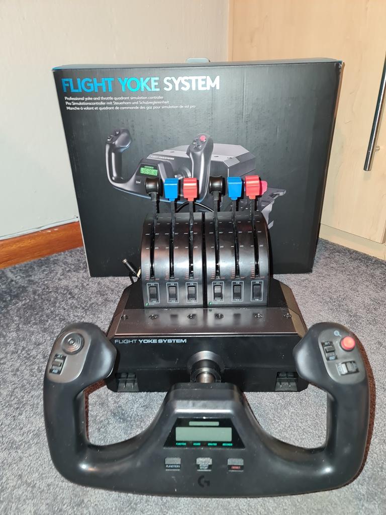 [For Sale] - Logitech G Saitek Yoke and 2 Throttle Quadrants ...