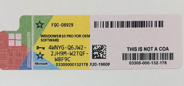 [For Sale] - Windows 10 Pro OEM Sticker Key | Software | Carbonite