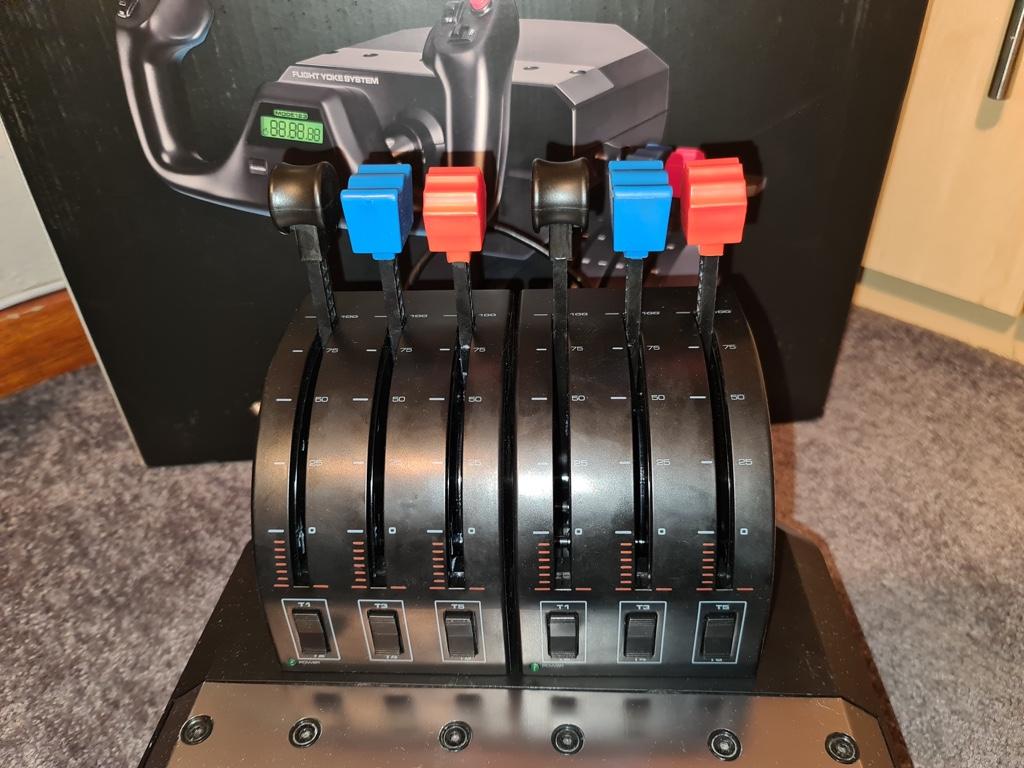 [For Sale] - Logitech G Saitek Yoke and 2 Throttle Quadrants | Peripherals | Carbonite