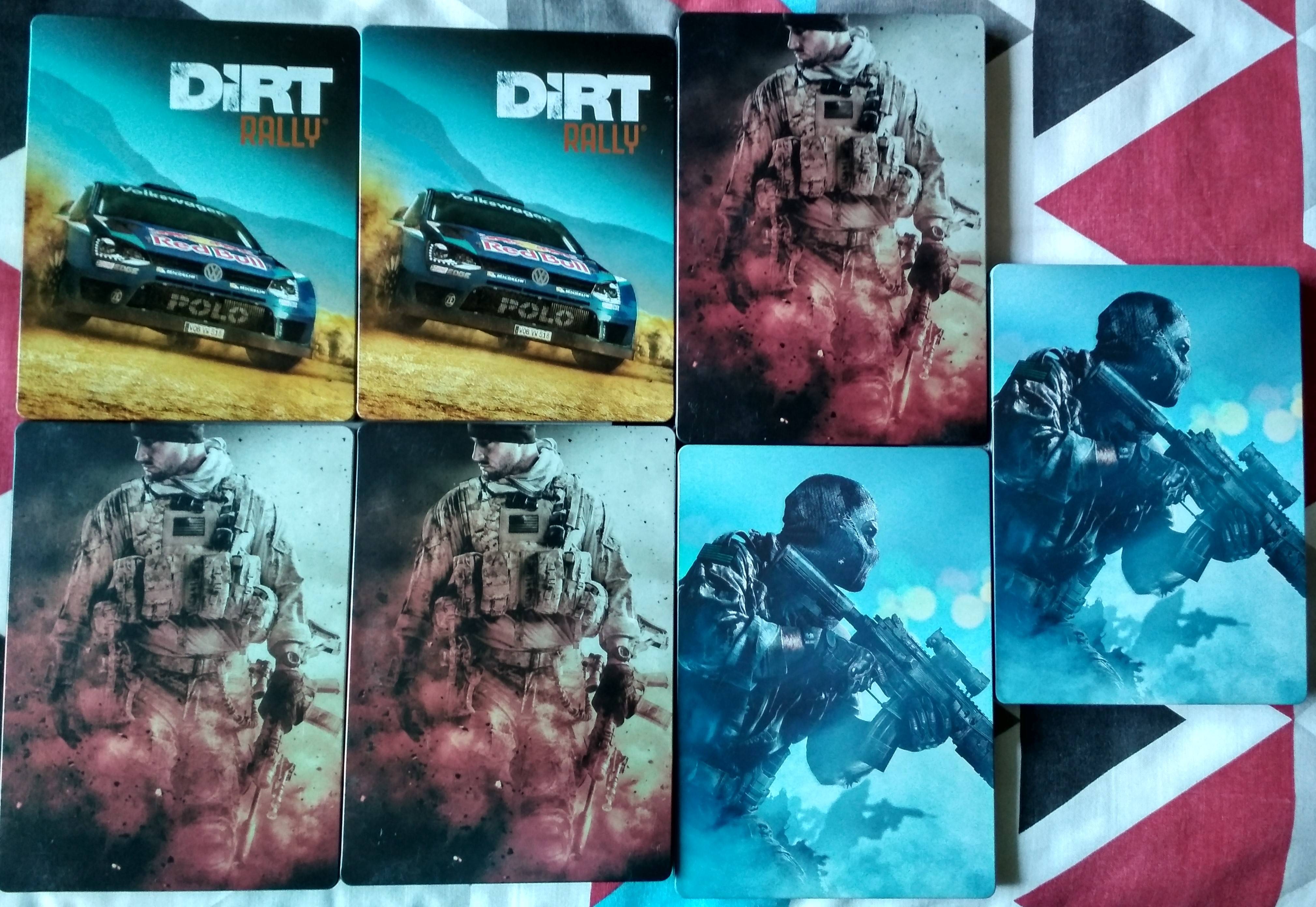 Battlefield V, COD Ghosts, Infinite Warfare, Destiny 2, Dirt Rally, Far ...